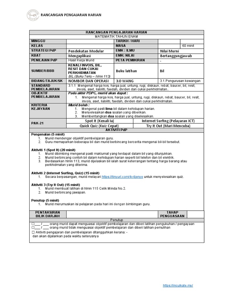 MT T6 M18 (Inculkate - My) - 2023 | PDF