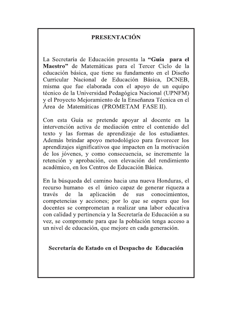 Guia Noveno MATEMATICAS | PDF Guia Noveno MATEMATICAS | PDF