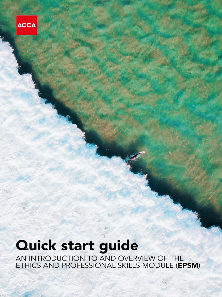 ACCA Learning - Ethics and Professional Skills Module (EPSM) - Quick ...