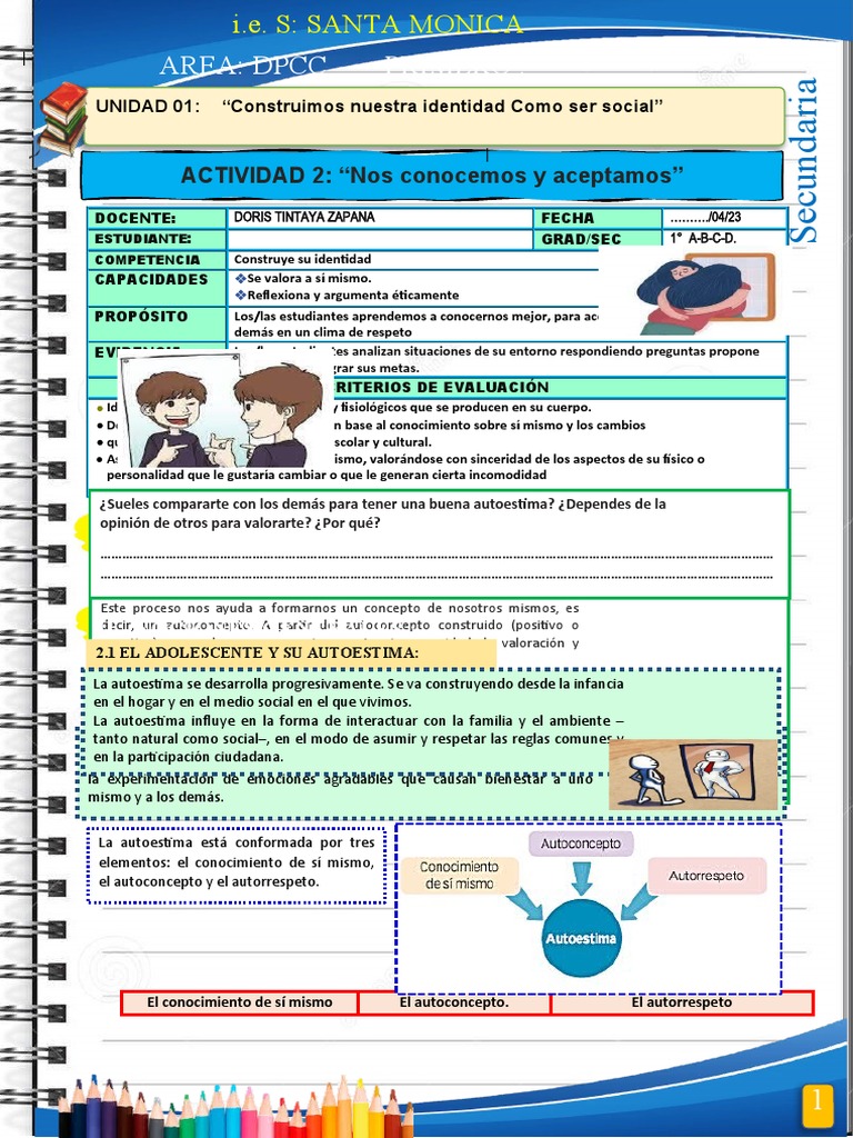 1° DPCC - Actv. 02 - 2023. | PDF
