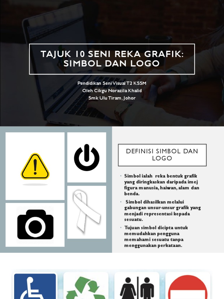 PSV T2 KSSM Tajuk 10 Seni Reka Grafik Simbol Dan Logo Zila Khalid | PDF