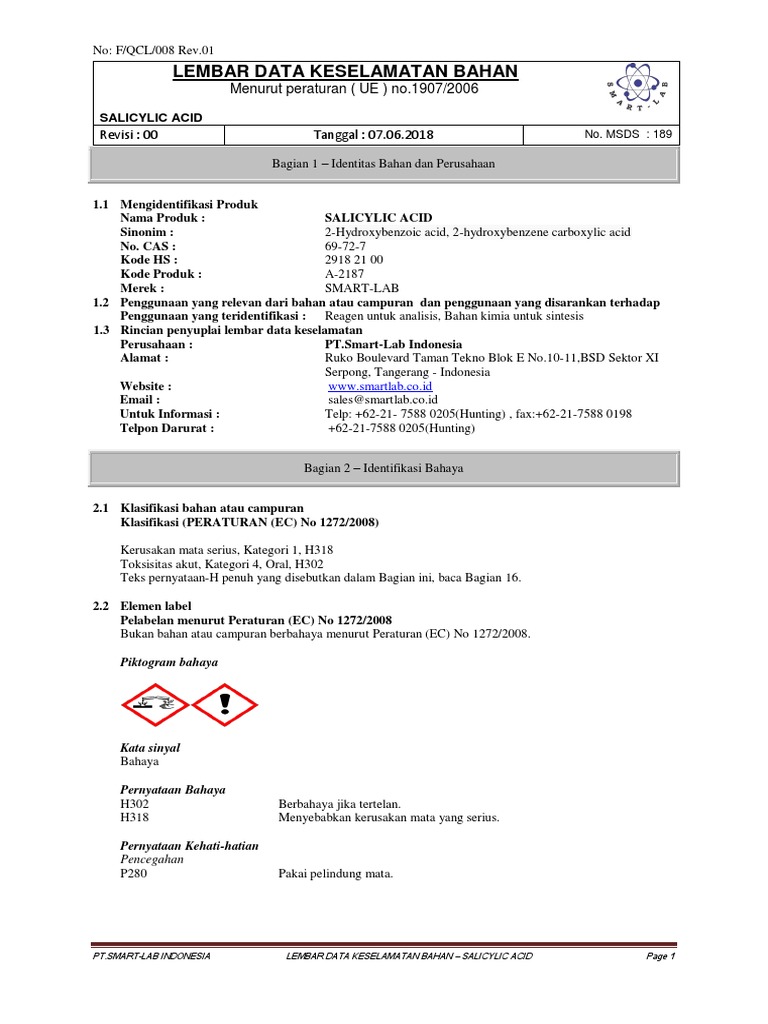 Asam Salisilat | PDF