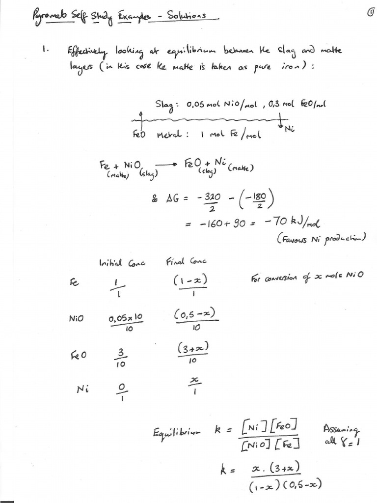 Pyromet Tutorial Solution 2021 | PDF Pyromet Tutorial Solution 2021 | PDF
