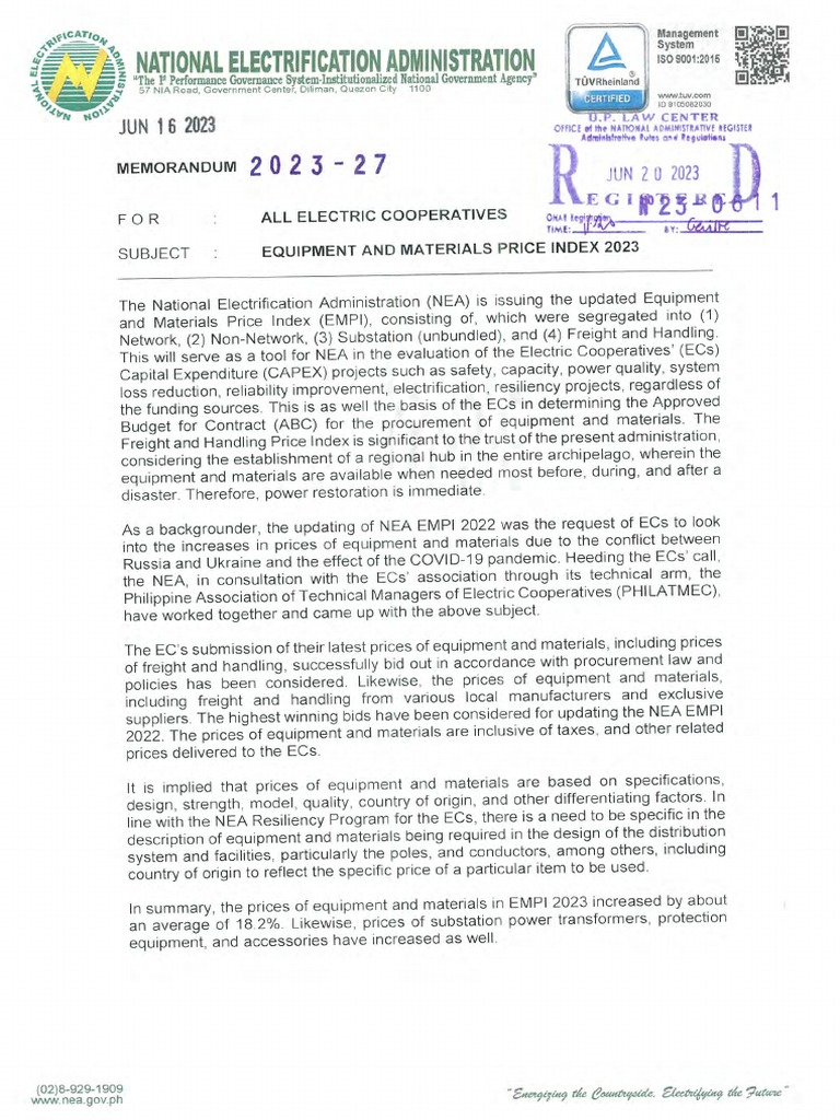 2023 Price Index | PDF