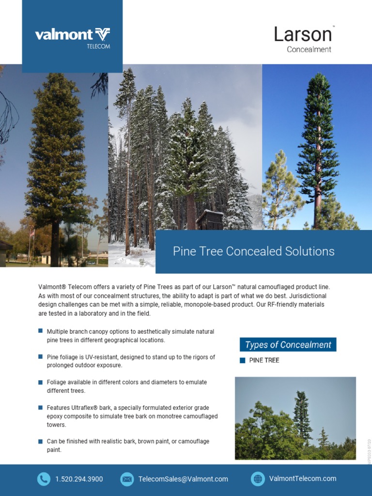 Valmont Larson Pine Tree Solutions | PDF | Trees | Building Materials