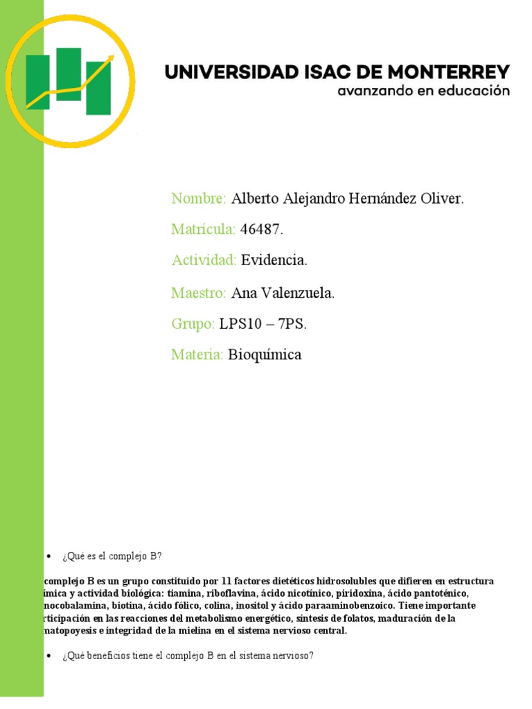 Bioquimica 2 | PDF | Salud y bienestar