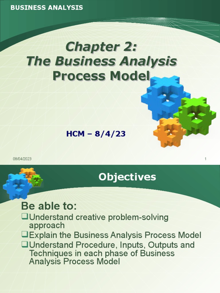 Chapter2 - The Business Analysis Process Model | PDF | Business ...