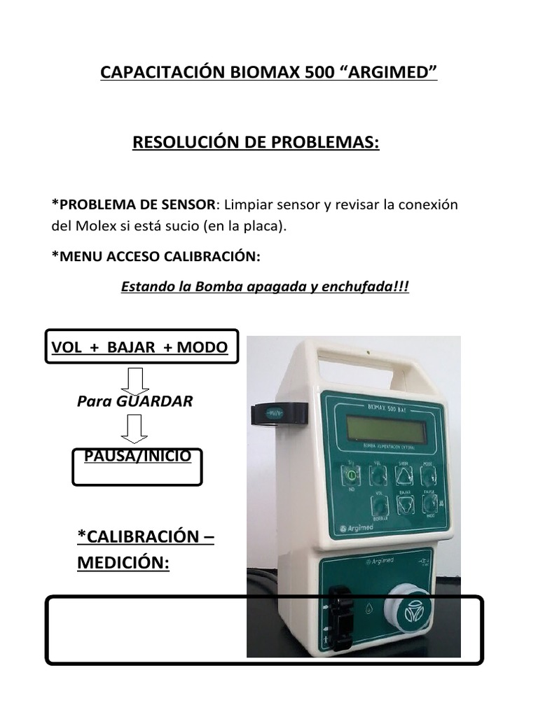 Capacitación Biomax 500 Argimed | PDF | Métodos y materiales de ...