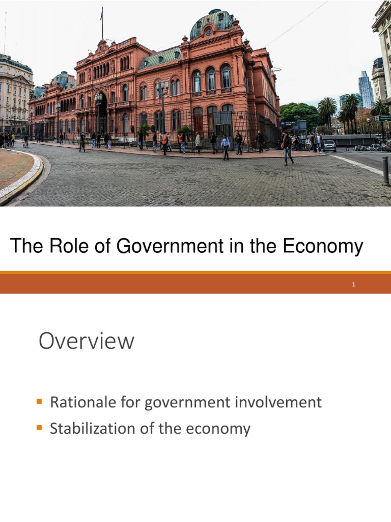 Government's Economic Role Explained | PDF