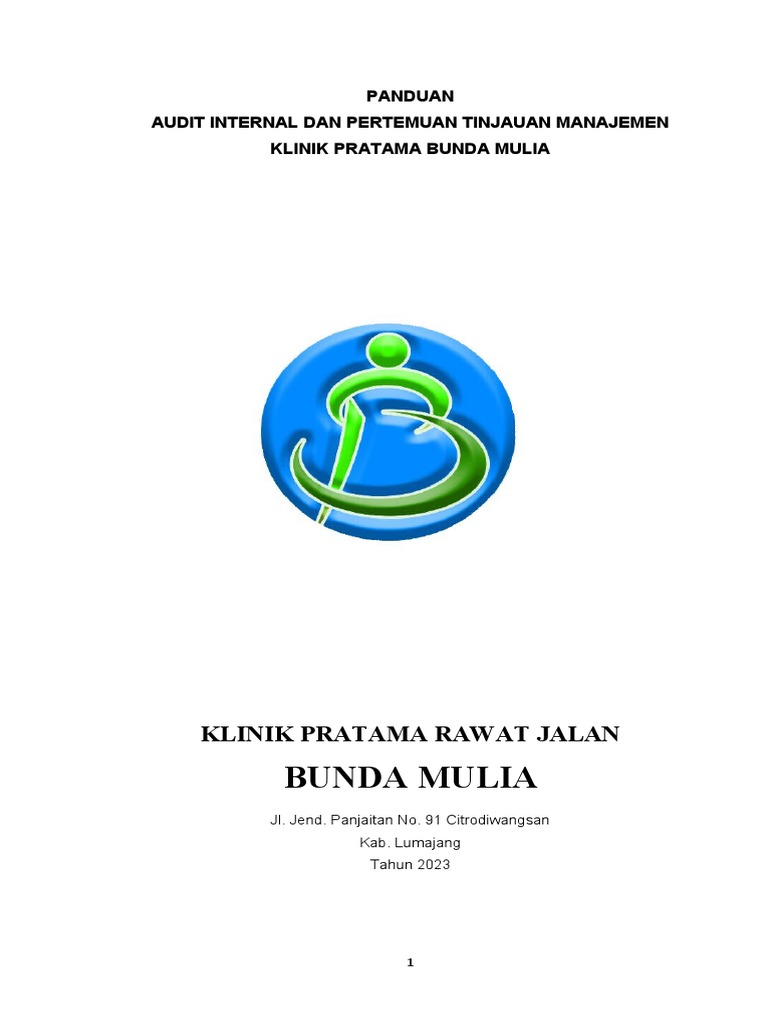 Panduan Audit Internal Dan RTM | PDF