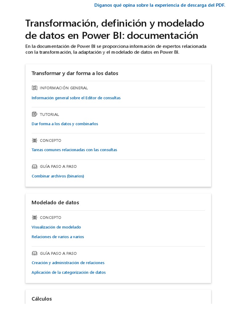 Power Bi Transform Model | PDF | Ventana (informática) | Almacén de datos