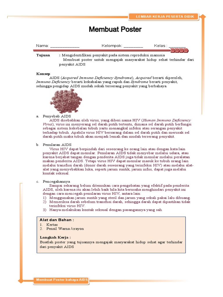 LKPD 5 Membuat Poster | PDF