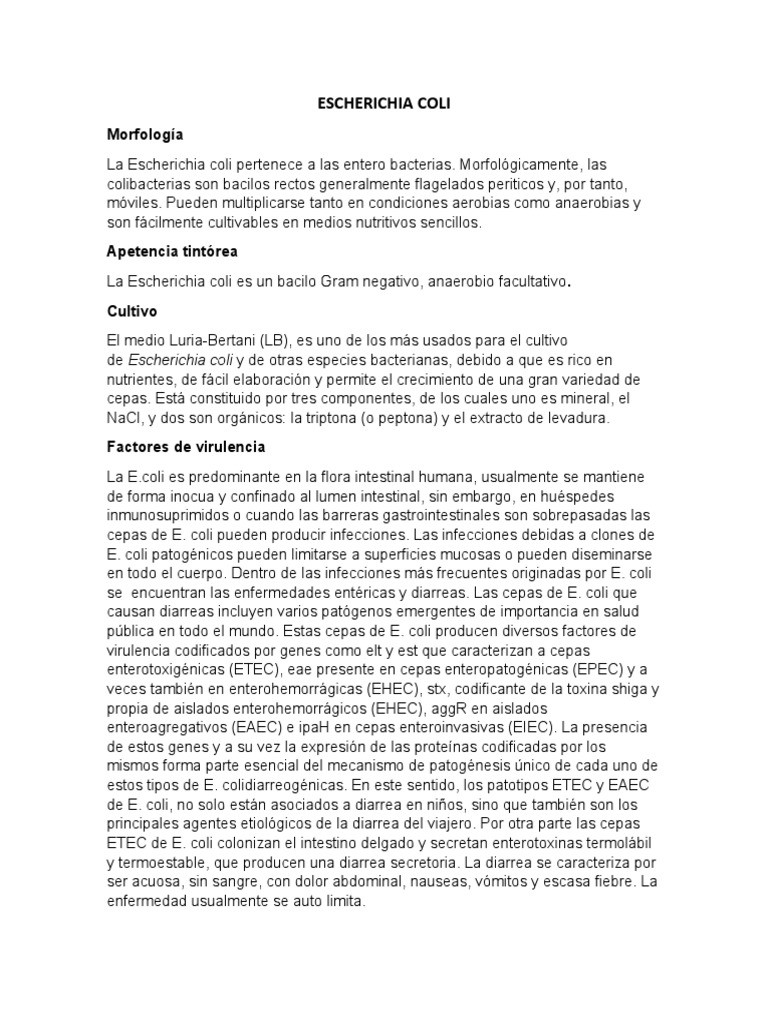 Escherichia Coli Pronunciation