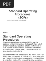 SOP Master List | PDF | Quality Assurance | Audit