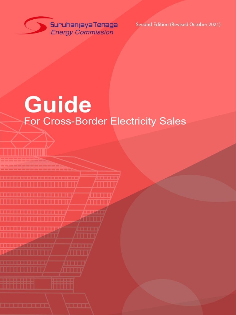 Guide For Cross-Border Electricity Sales | PDF | Electrical Grid ...