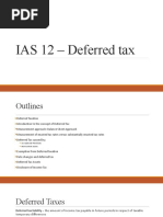 IAS 12 - Income Taxes | PDF | Deferred Tax | International Financial ...