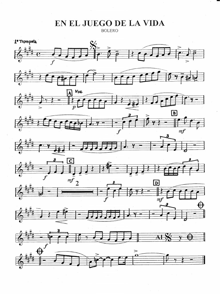 Trompeta 1 | PDF