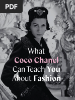 Coco Chanel: Legado en la Moda | PDF
