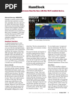 HamClock v2.85 User Manual | PDF | Ionosphere