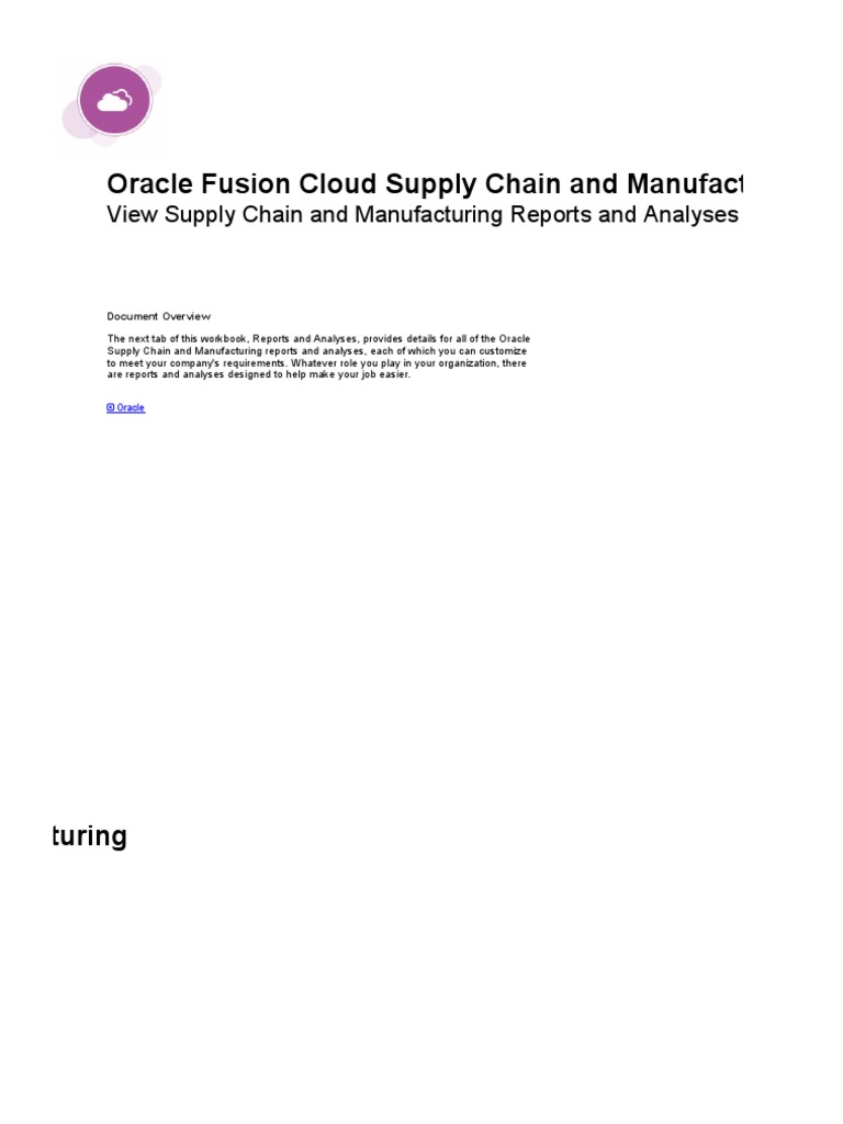 Supply Chain Management Reports (1) | PDF | Supply Chain Management ...