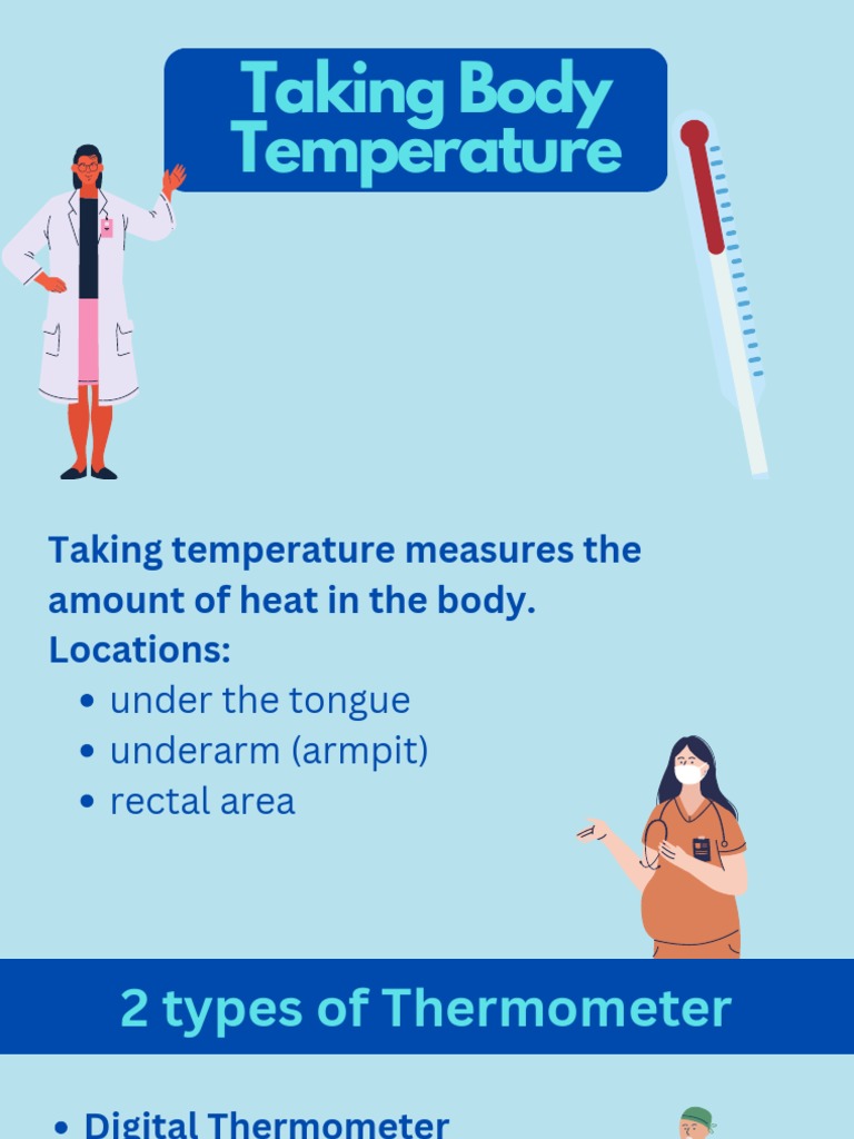 Taking Body Temperature | PDF