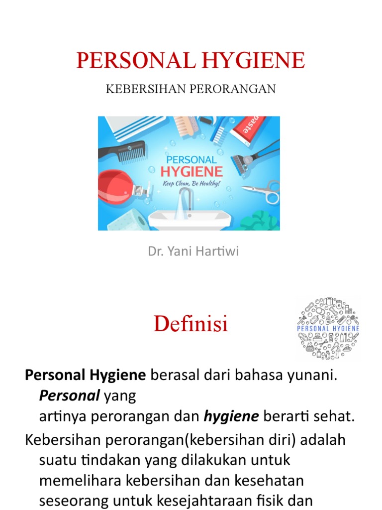 Personal Hygiene | PDF