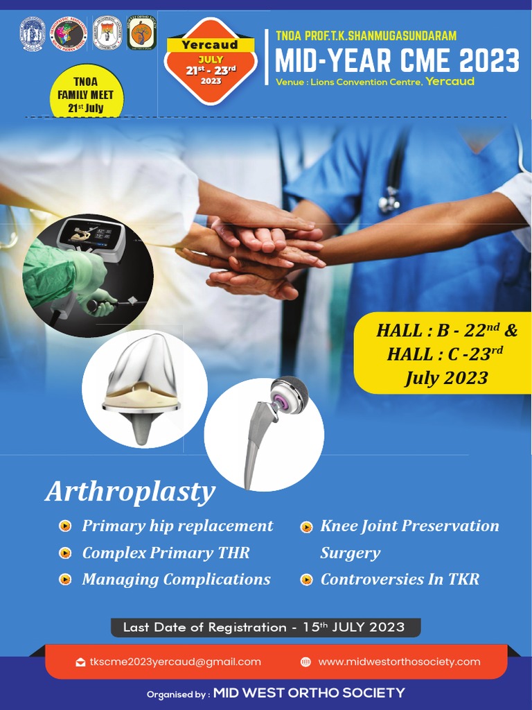 Arthroplasty Flyer | PDF | Musculoskeletal System | Medical Treatments