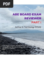 ABE Board Exam Reviewer Part II by Arthur Tambong 2022 Release 2 | PDF