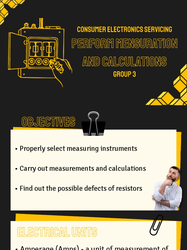 Perform Mensuration and Calculations - TLE 8 | PDF | Resistor ...