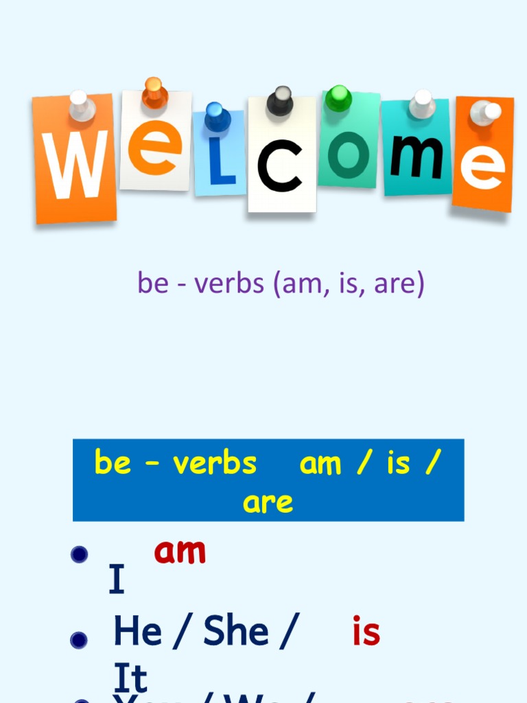 Be Verbs: Usage and Practice Guide | PDF | Language Families | Syntax