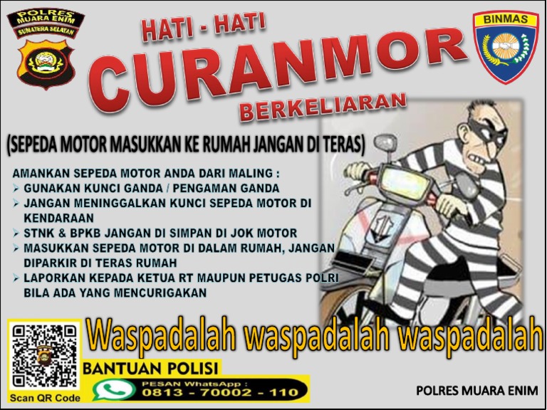 Himbauan Curanmor Ok-1 | PDF