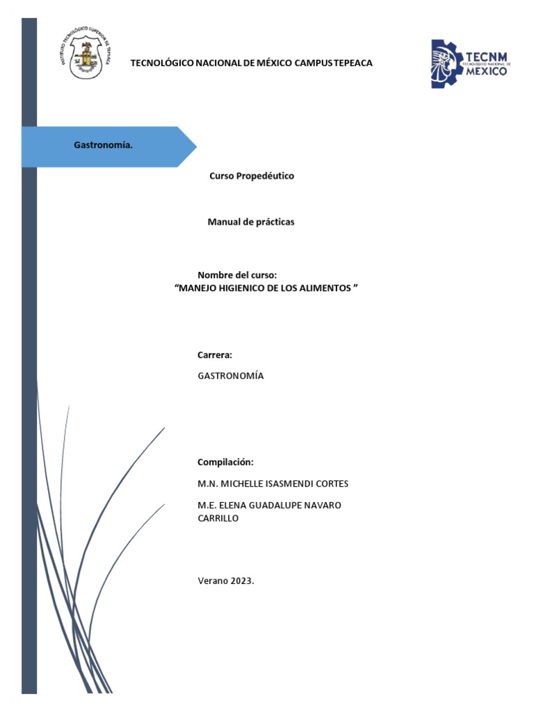 Manual de Curso Propedeutico Verano 2023 | PDF