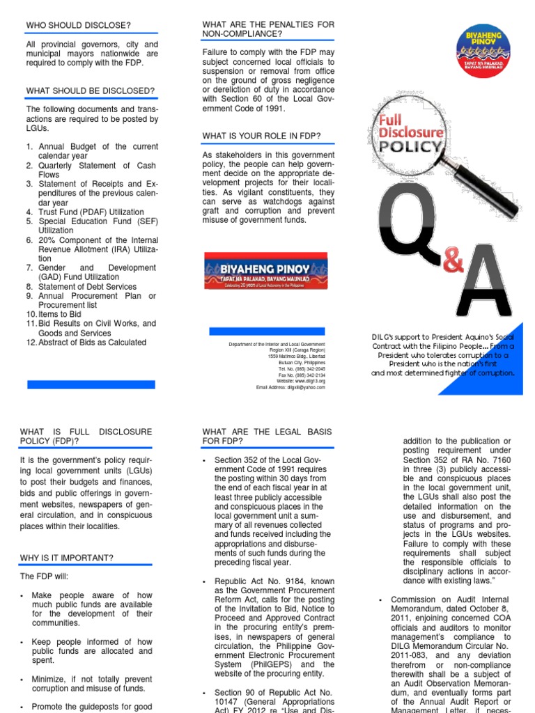 FDP 2012 Guide | PDF