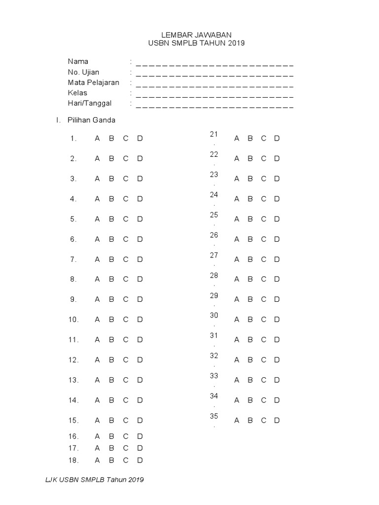 Format LJK | PDF