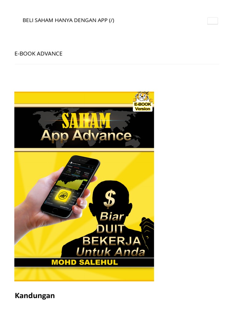 E-Book M2U Advance (Penasihat Saham) | PDF