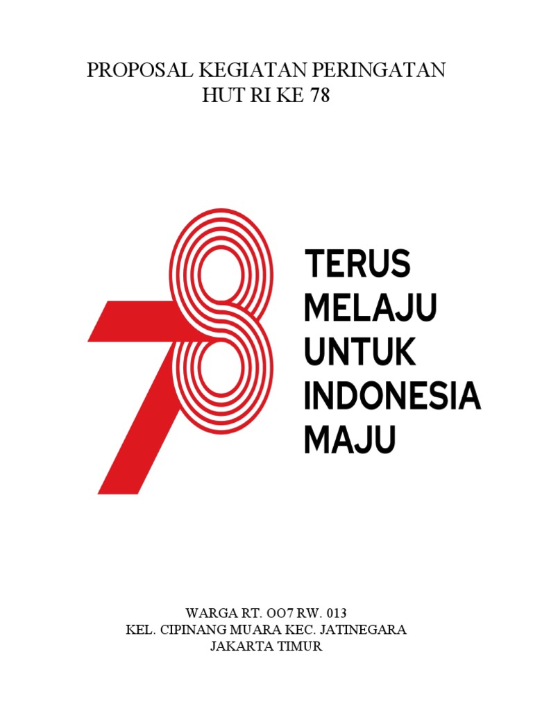 Sampul Proposal 17 Agustus | PDF