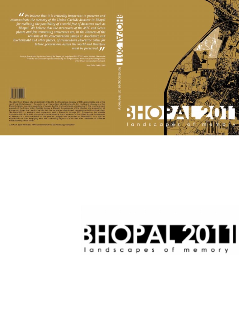 Book Bhopal 2011 Landscapes of Memory | PDF