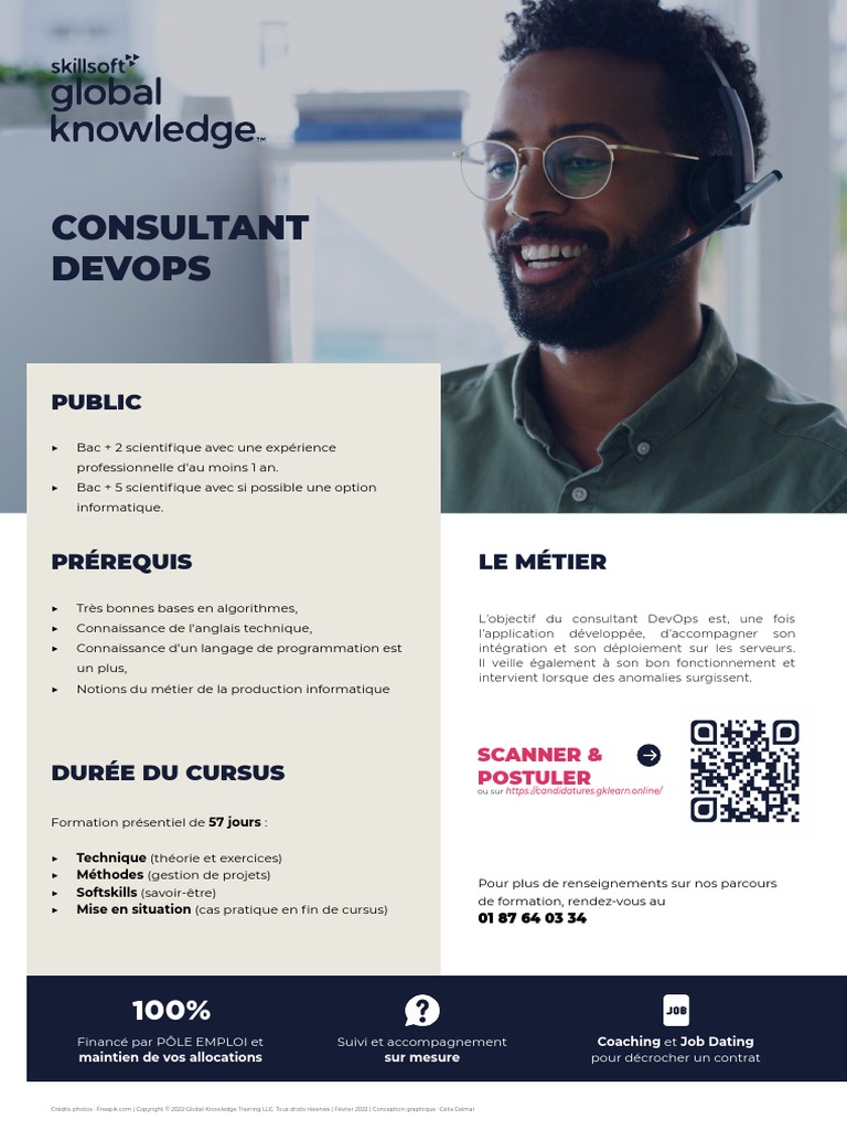 (Fev2022) - Brochure POE Devops | PDF | Informatique | Informatique