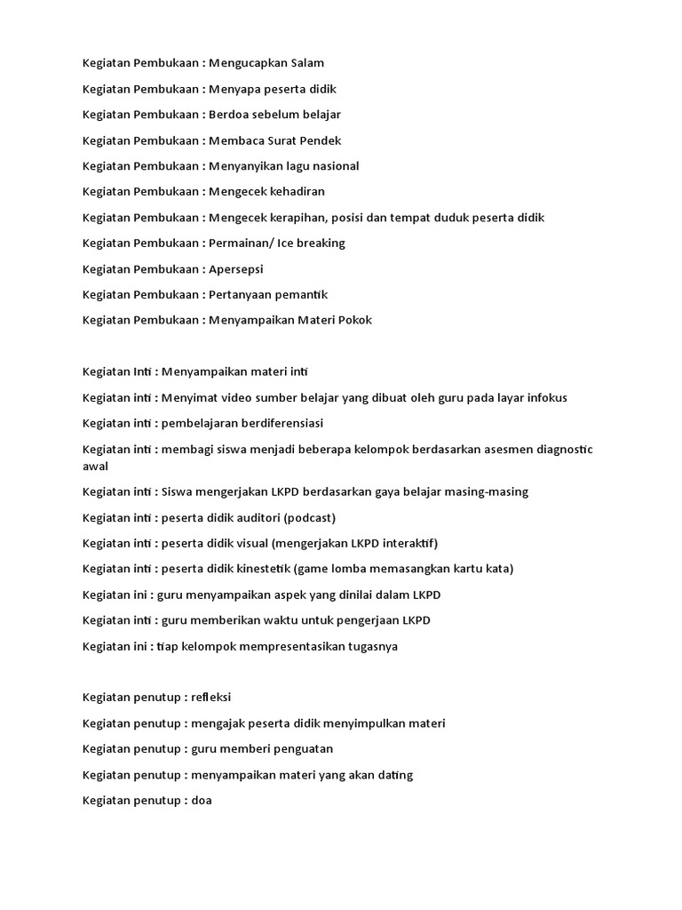 Tahapan Mengajar | PDF