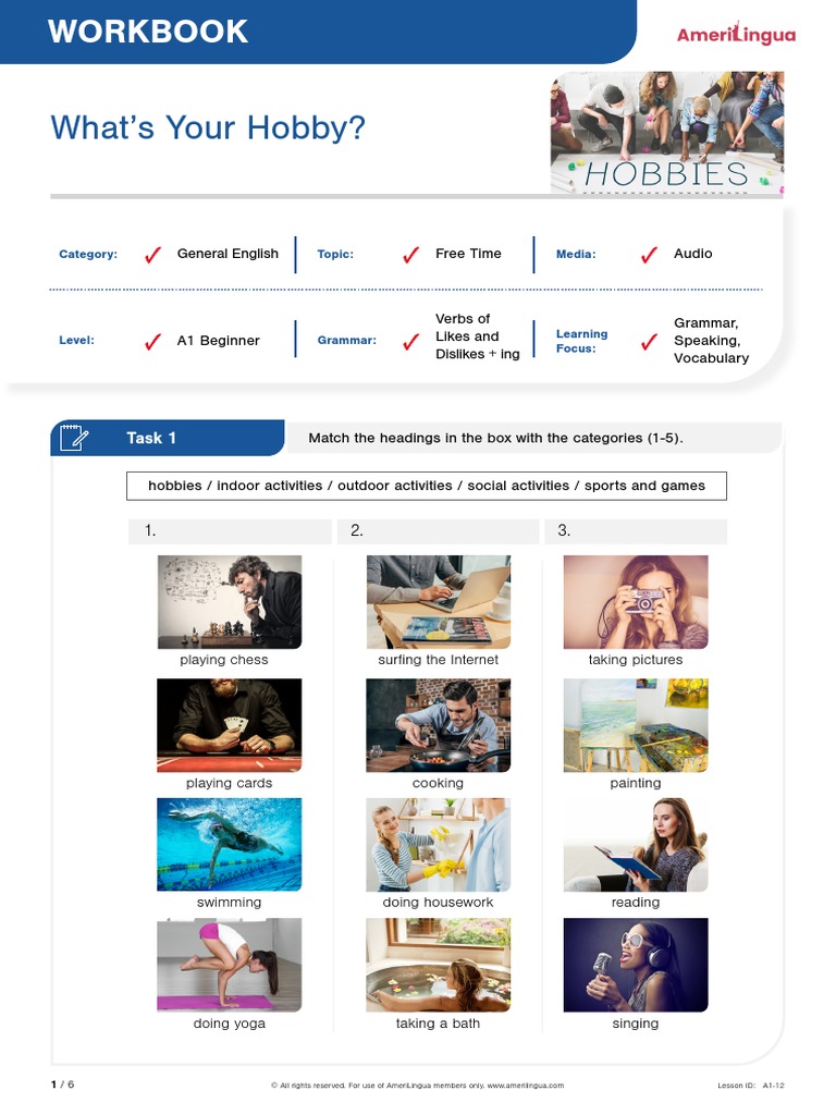 Beginner's Guide to Hobbies | PDF