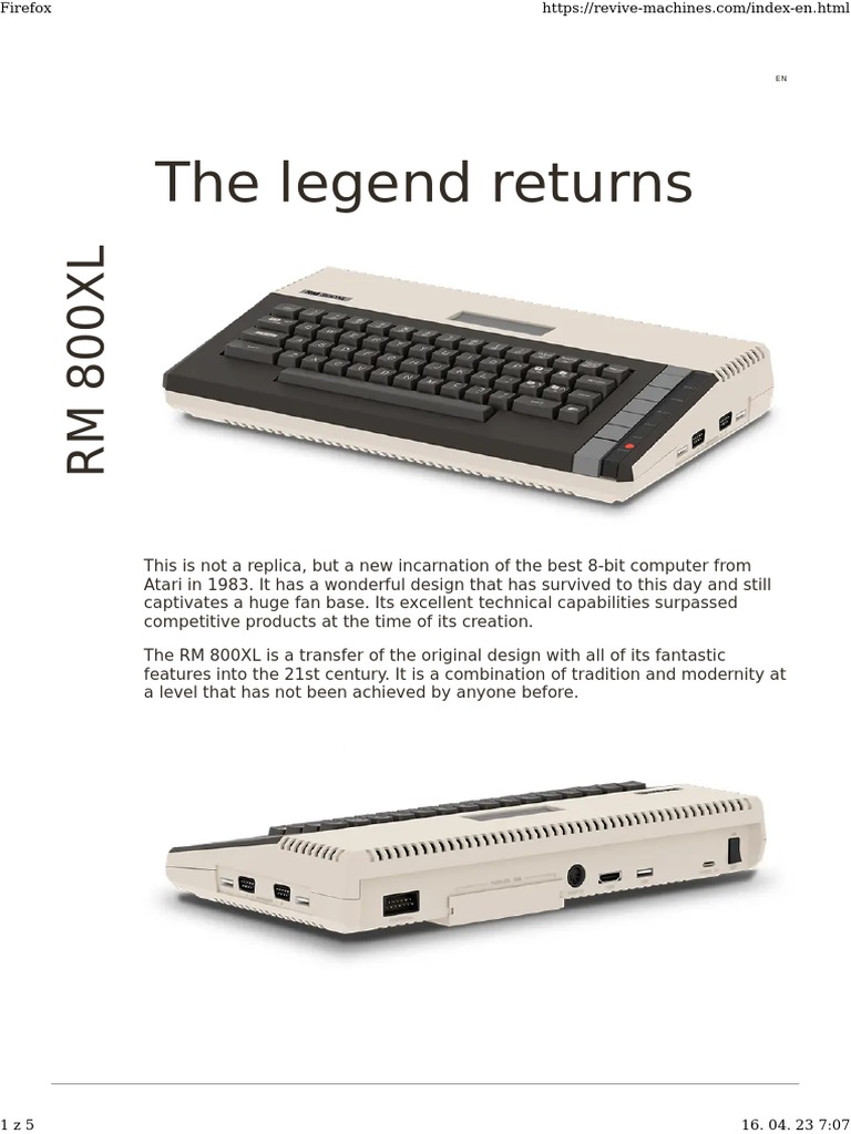 Revive Machines | PDF | Technology & Engineering