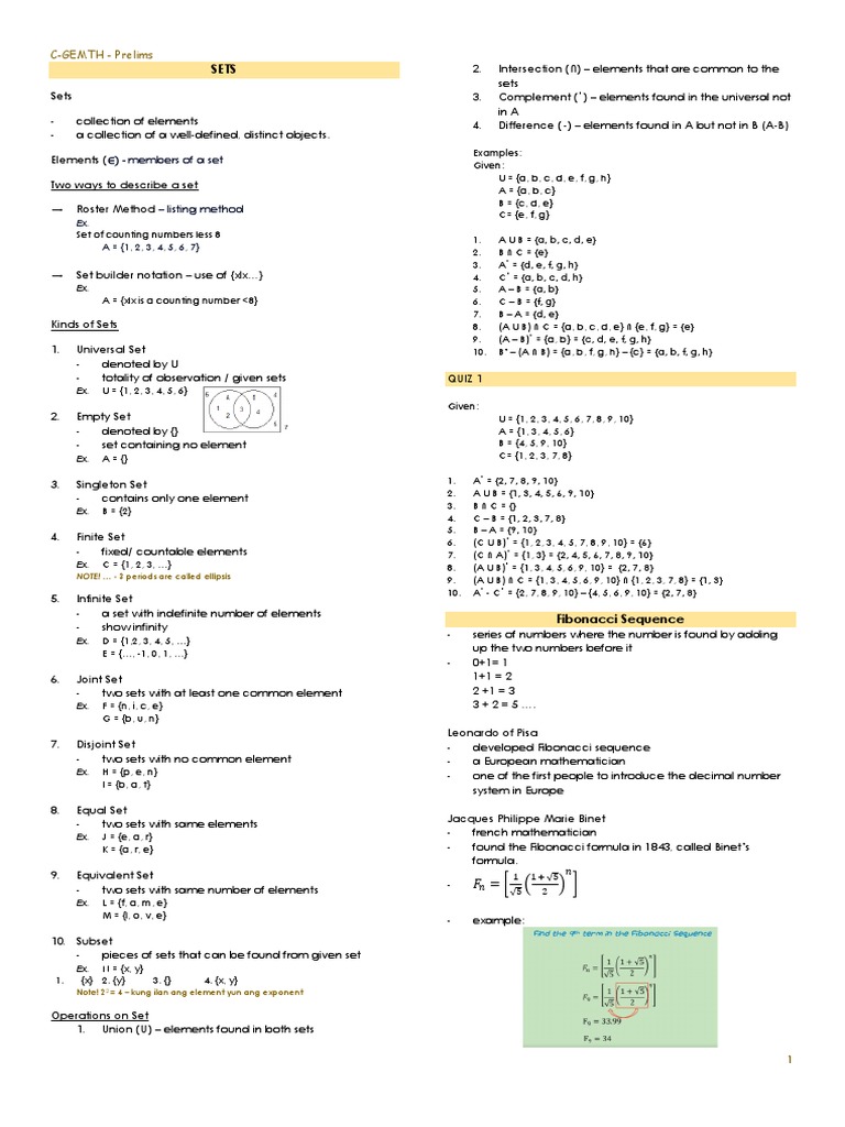 C GEMTH Prelims | Download Free PDF | Mathematical Logic | Mathematics