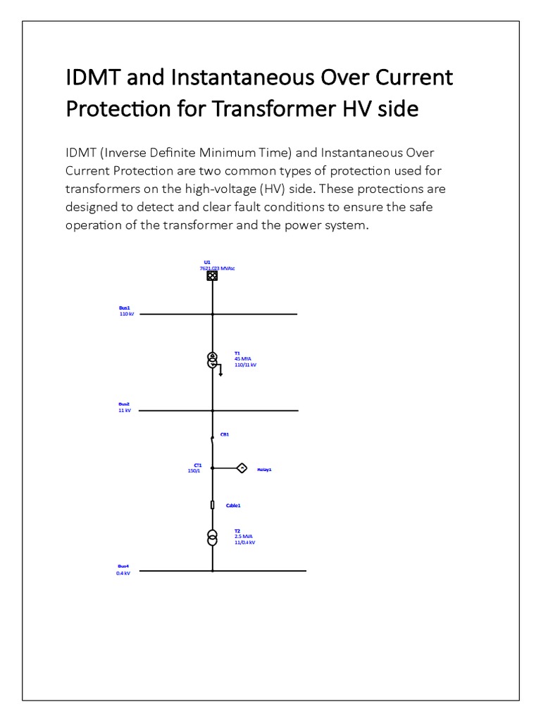 Transformer Protection | PDF
