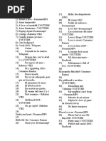 Lista de Series BLs | PDF