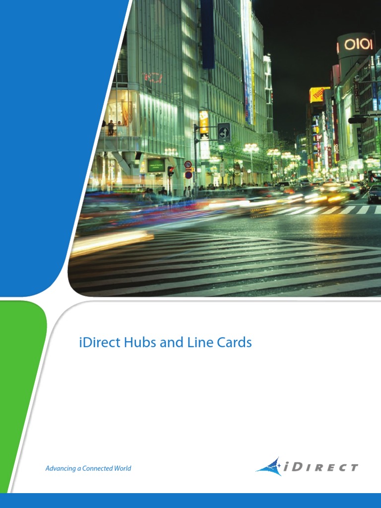 Product Brochure Idirect Hub | PDF | Network Topology | Broadband