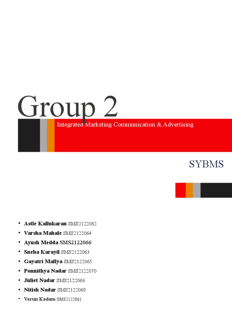 IMC Presentation | PDF