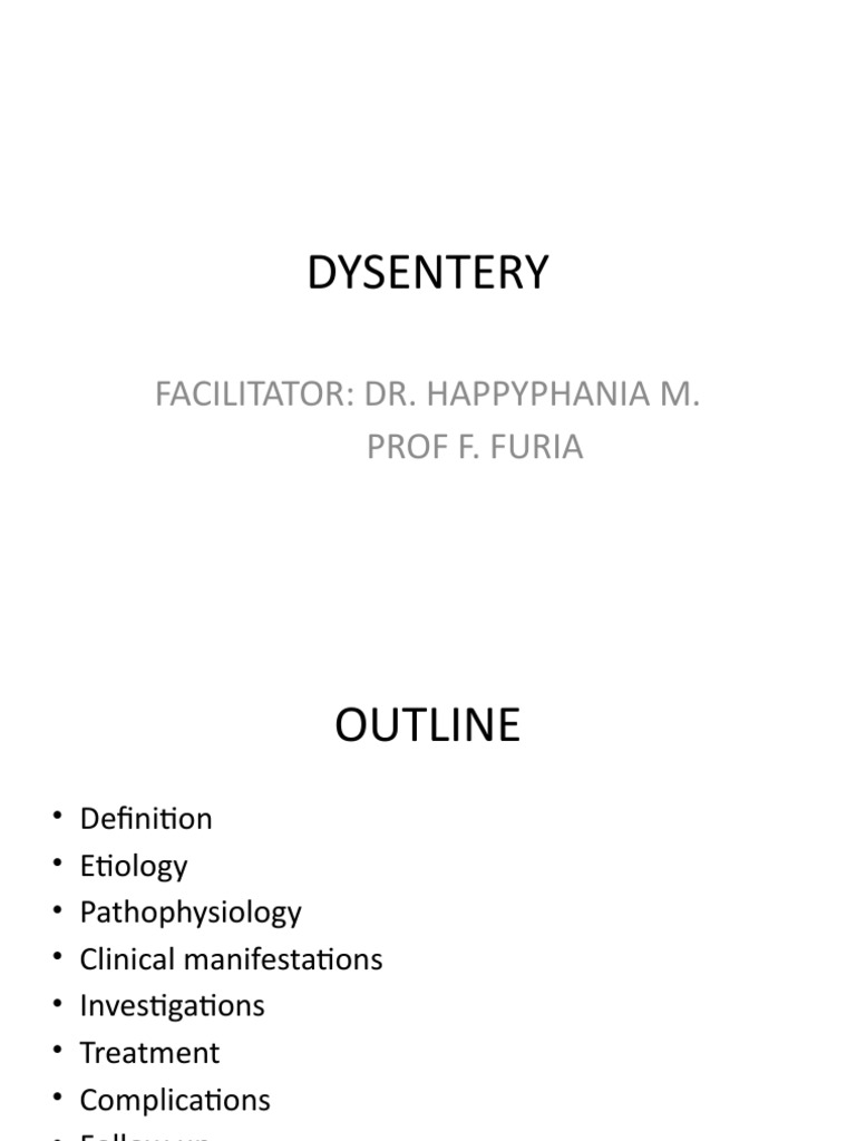 DYSENTRY | PDF