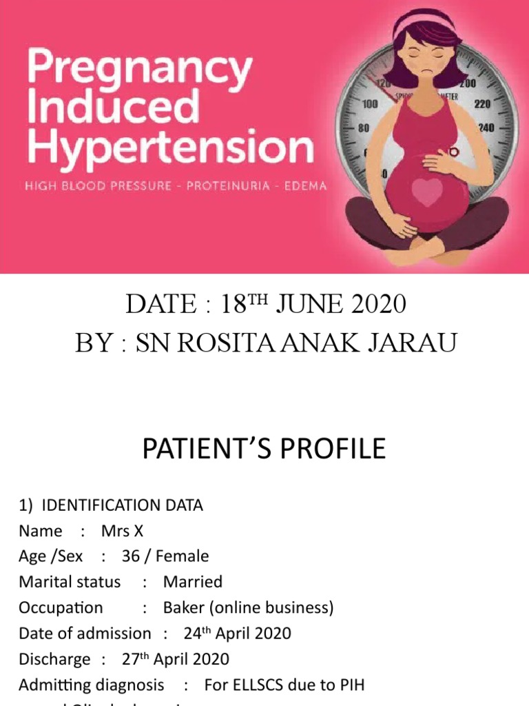 Management of PIH in Pregnancy | PDF