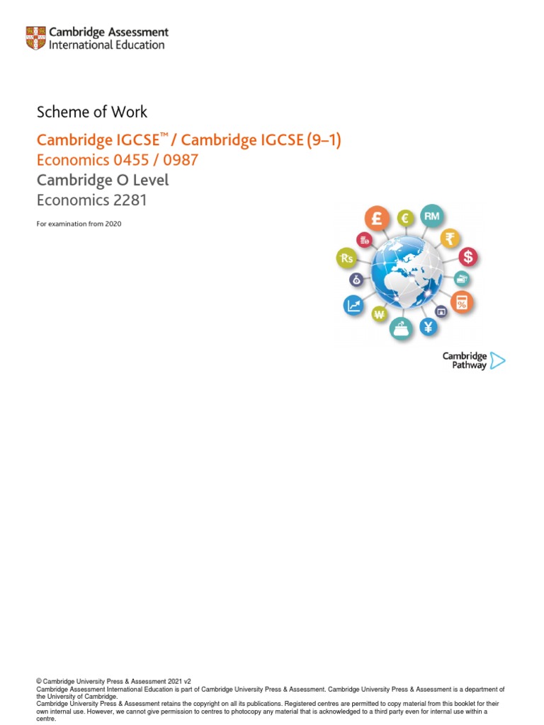 0455_Scheme_of_Work_(for_examination_from_2020) | PDF
