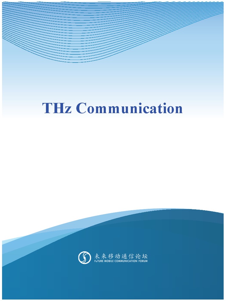 THZ Communication | PDF | Terahertz Radiation | Radio Spectrum